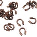 144 Antique Copper Wire Guardians - Copper Wire Protectors - Dark ...