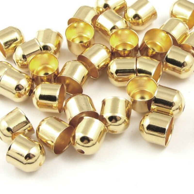 Gold End Caps - Etsy