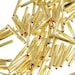 Tube Beads 144 Gold Plated 1.2mm X 10mm Twisted Tube Beads - Etsy