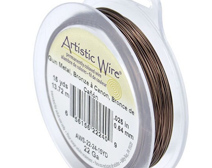 22 Gauge Antique Brass Wire 15 Yards Artistic Wire by Beadalon Bronze ...