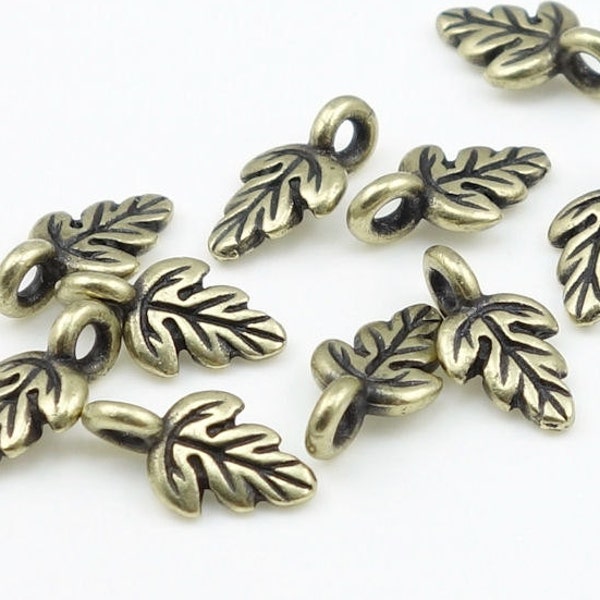 Oak Leaf Bead - Etsy