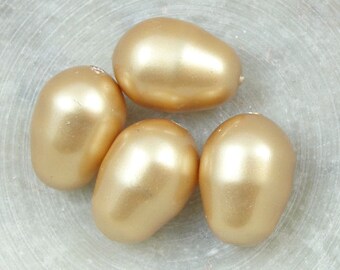 Pear shaped pearl | Etsy