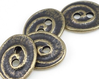 Brass button | Etsy