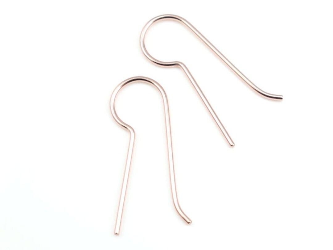 Add A Bead Rose Gold Earring Findings Customize Ear Findings Earring ...