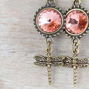 Antique Brass Charms Brass Dragonfly Charms Tierracast Insect Charms ...