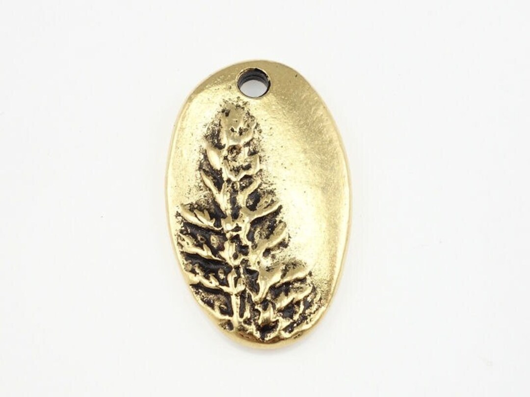 Antique Gold Tree Charms Gold Charms by Nunn Design Redwood Tree of ...