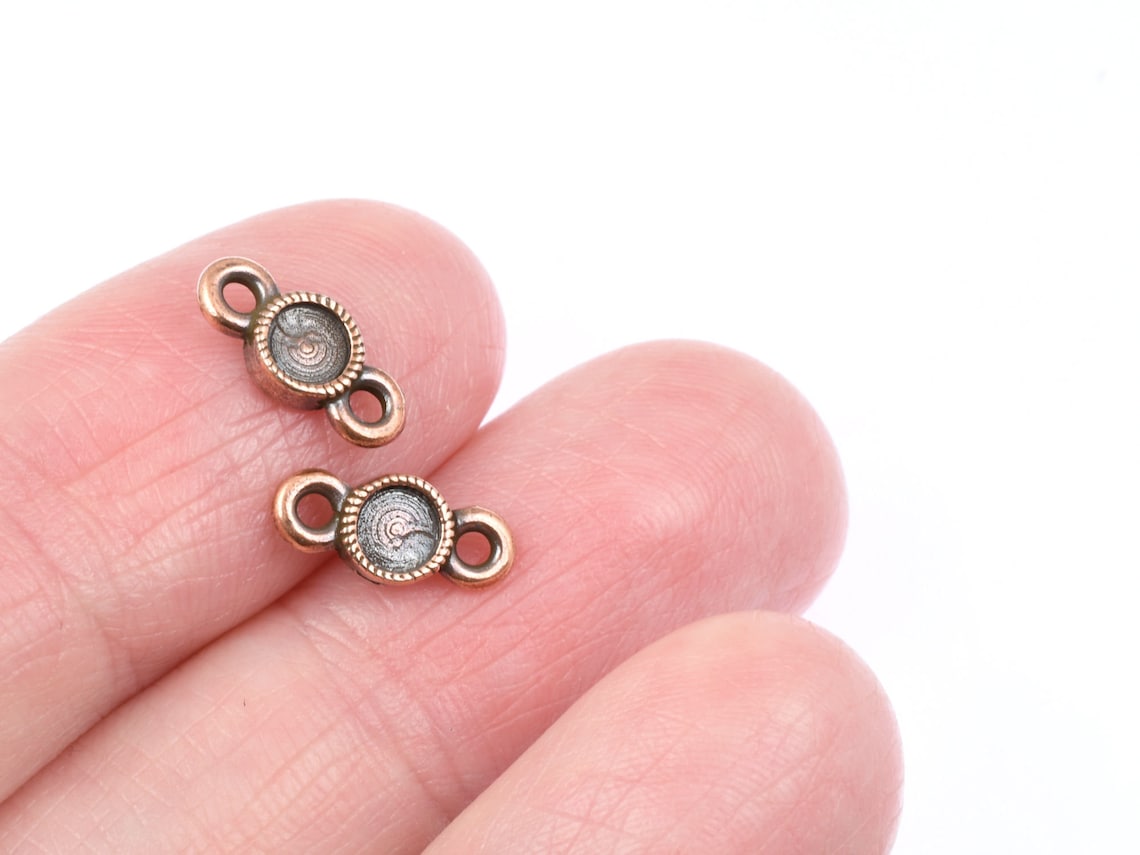 Double Sided SS16 Bezel Two Sided Bezel Links Tierracast - Etsy