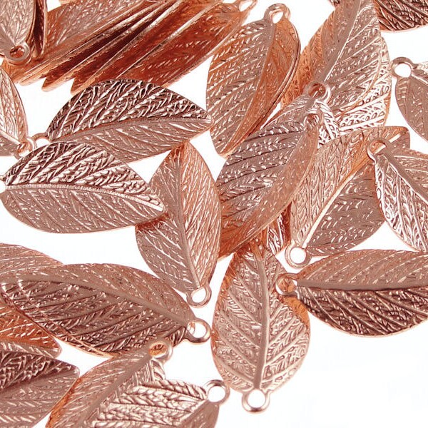 Copper Leaf - Etsy