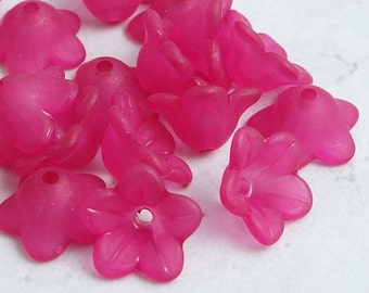 Pink Lucite Beads | Etsy
