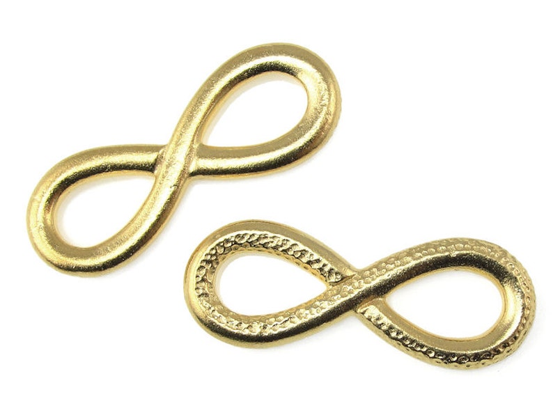 4 Infinity Pendant Bright Large Infinity Link 31mm - Etsy