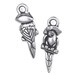 Pirate Parrot Charms Antique Silver Bird Charms Tierracast - Etsy