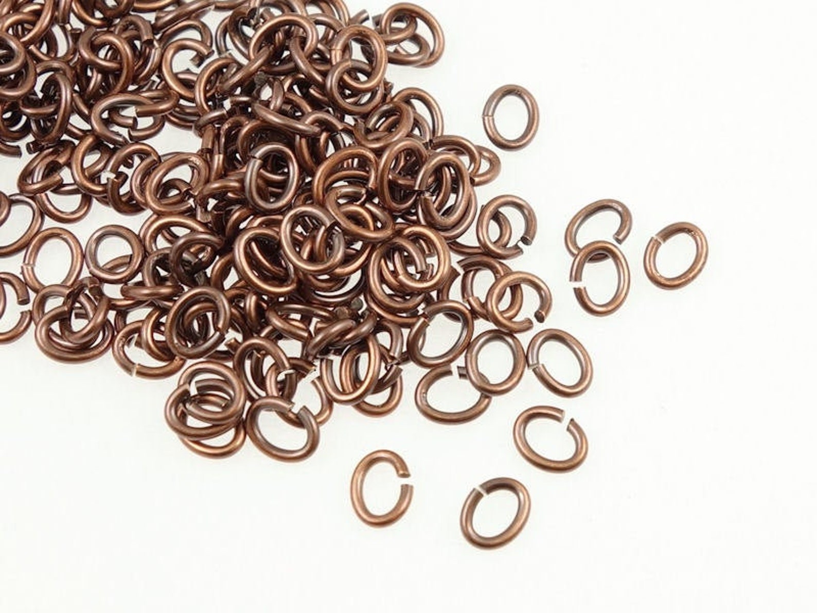 250 Tierracast Small Oval Jumprings 3mm X 5mm 20 G 20 Gauge - Etsy