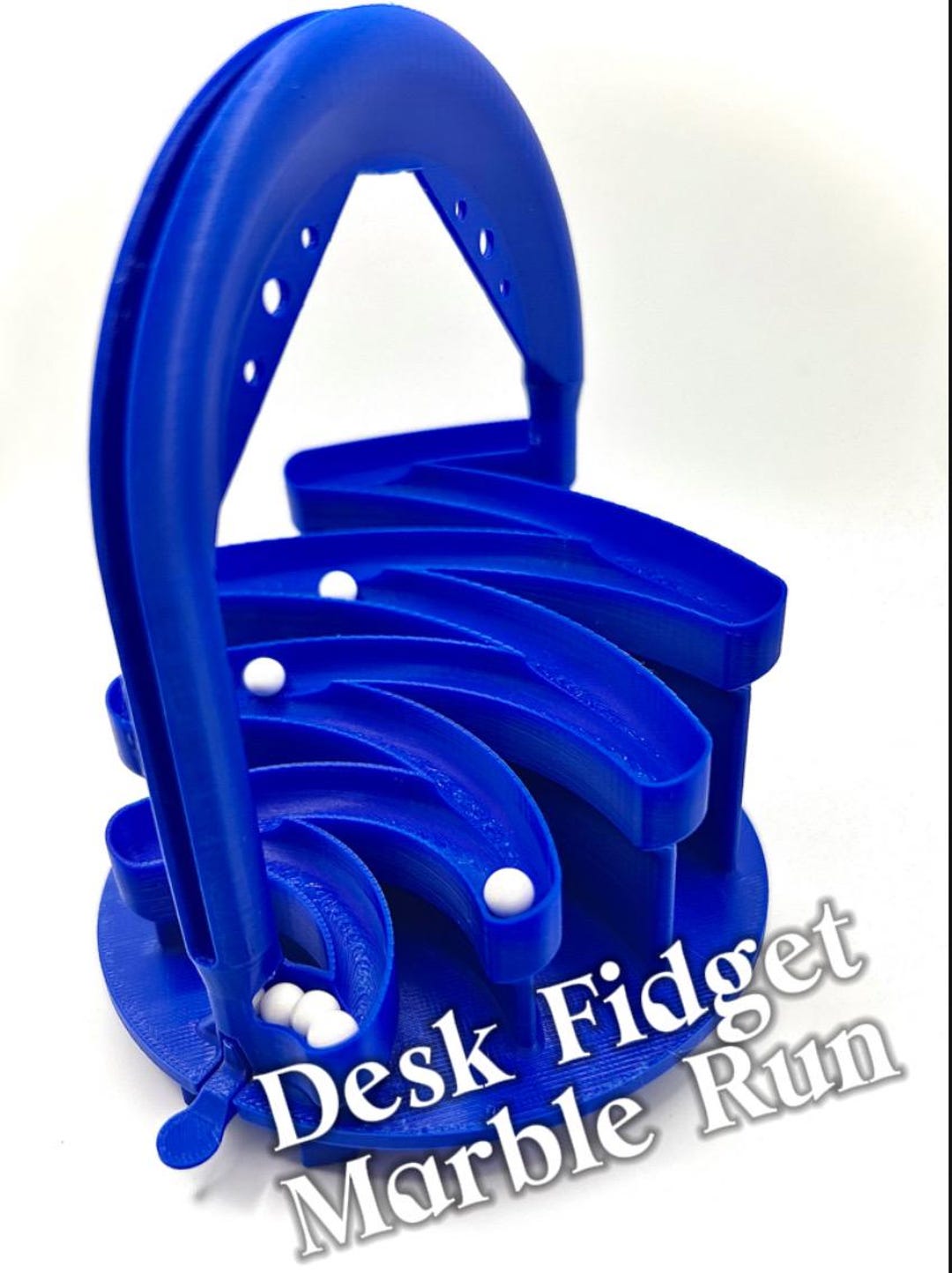 Durable Fidget Desk Marble Run With Unique Over-the-top Design Perfect ...