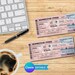 Editable Airline Ticket Template Customizable Canva Template - Etsy