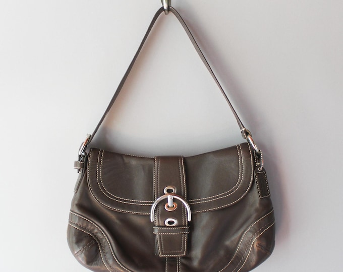 Vintage Y2K Coach Soho Bag / Early 2000s Coach F10910 Brown Leather ...