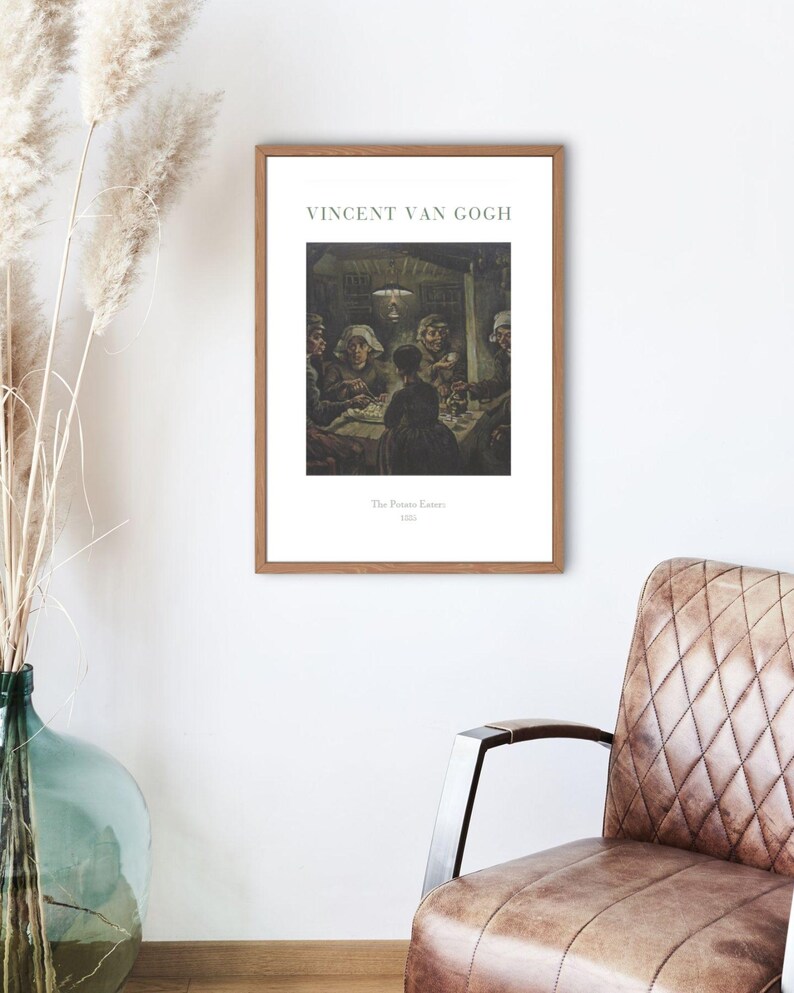 Vincent Van Gogh “the Potato Eaters” Printable Art | Vintage Dutch ...
