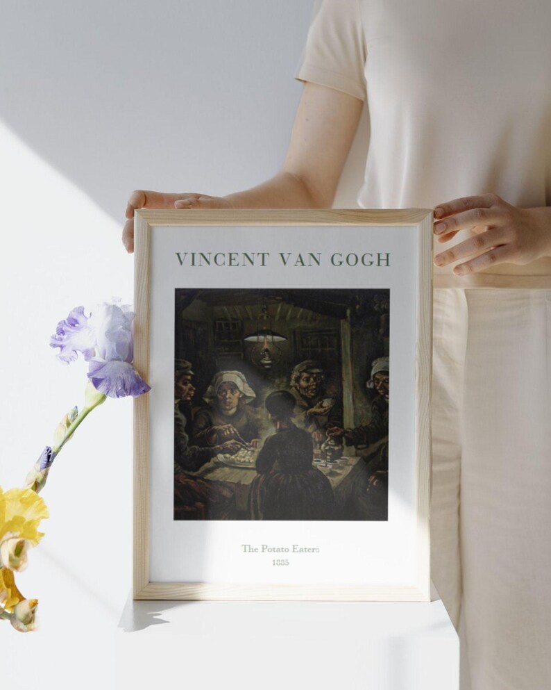 Vincent Van Gogh “the Potato Eaters” Printable Art | Vintage Dutch ...