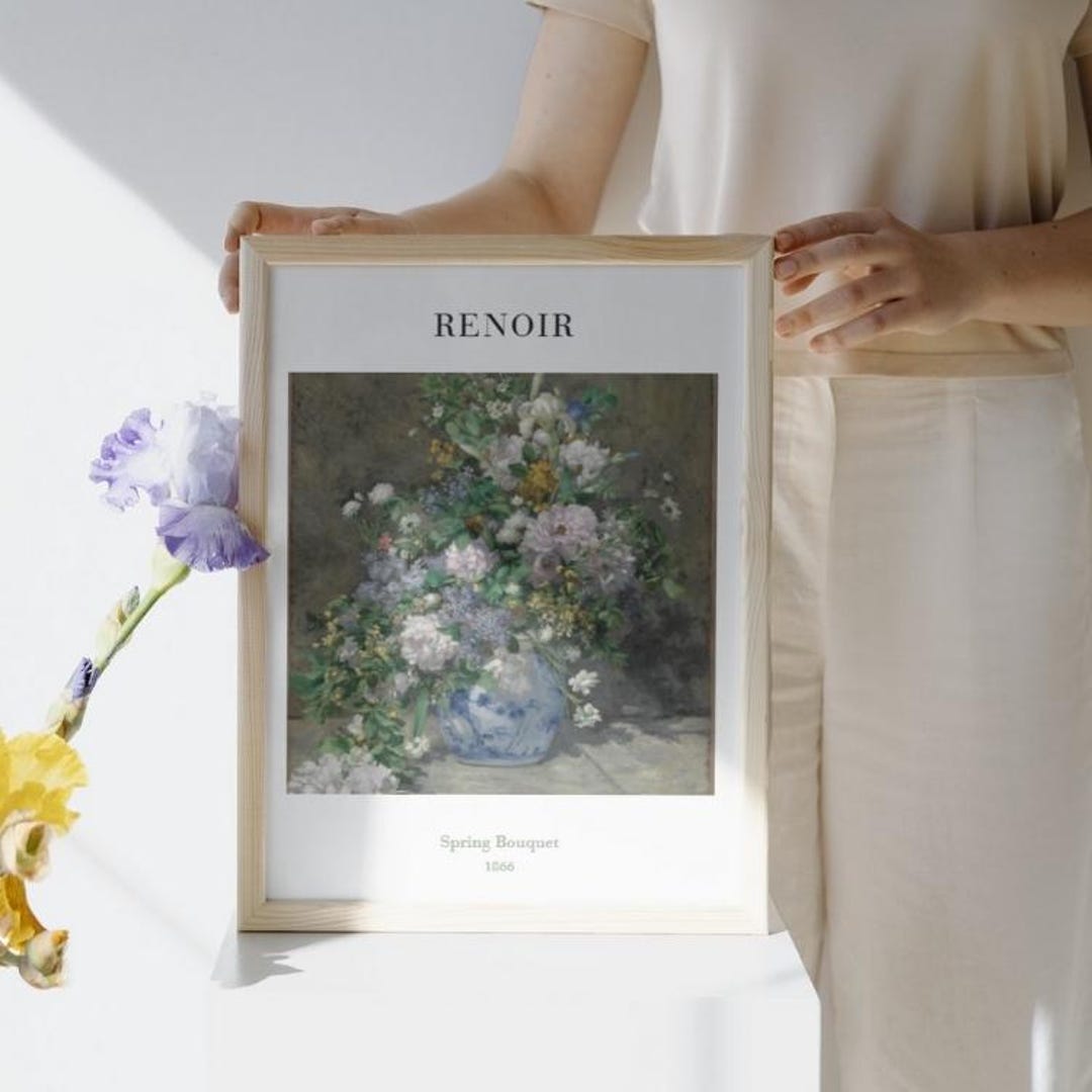 Pierre-auguste Renoir “spring Bouquet” Printable Art | Vintage ...