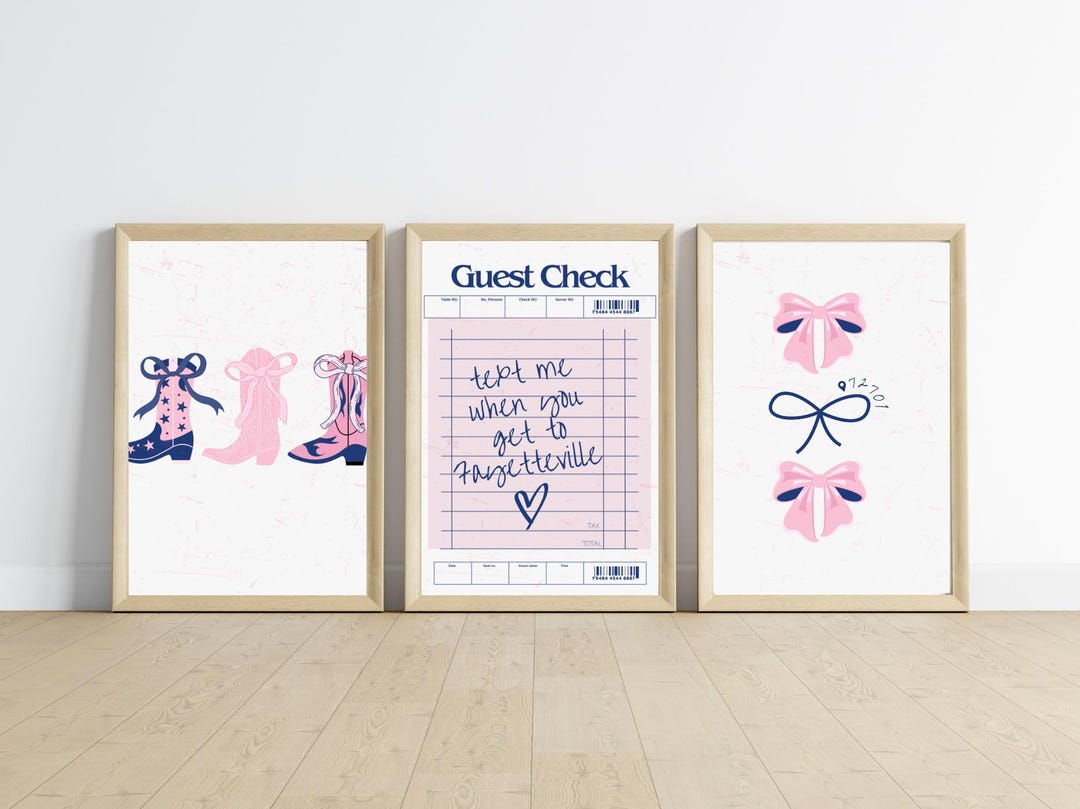 UARK Dorm Room Decor Digital Download Prints Cute College Posters for ...