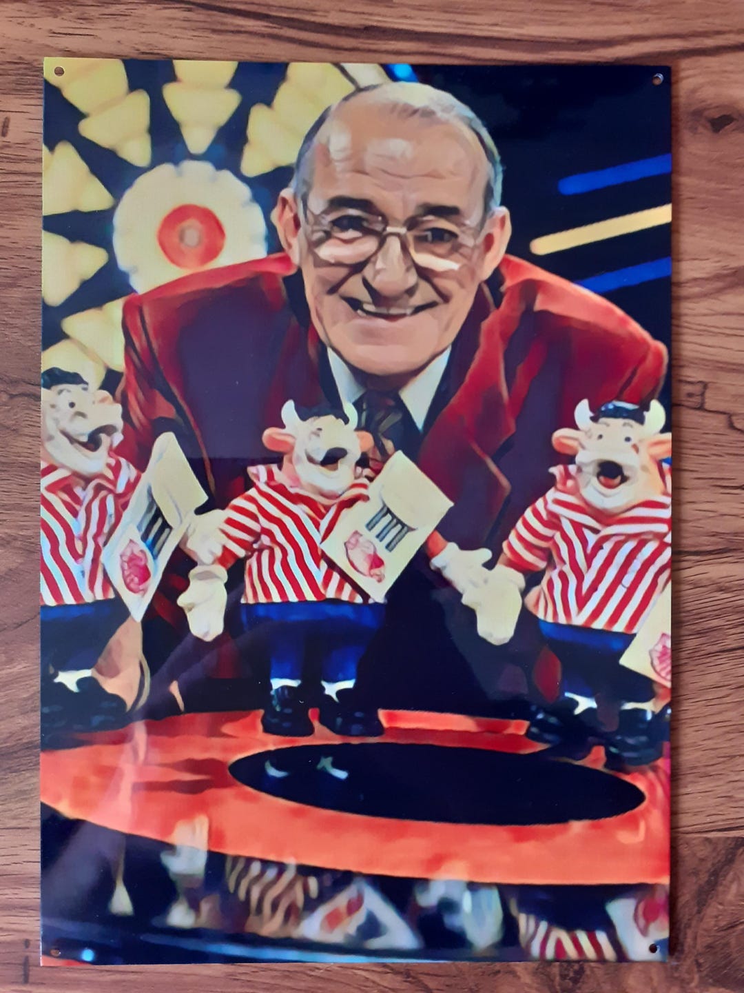 Bullseye Bully TV Show Retro Vintage Metal Poster Print Sign ...