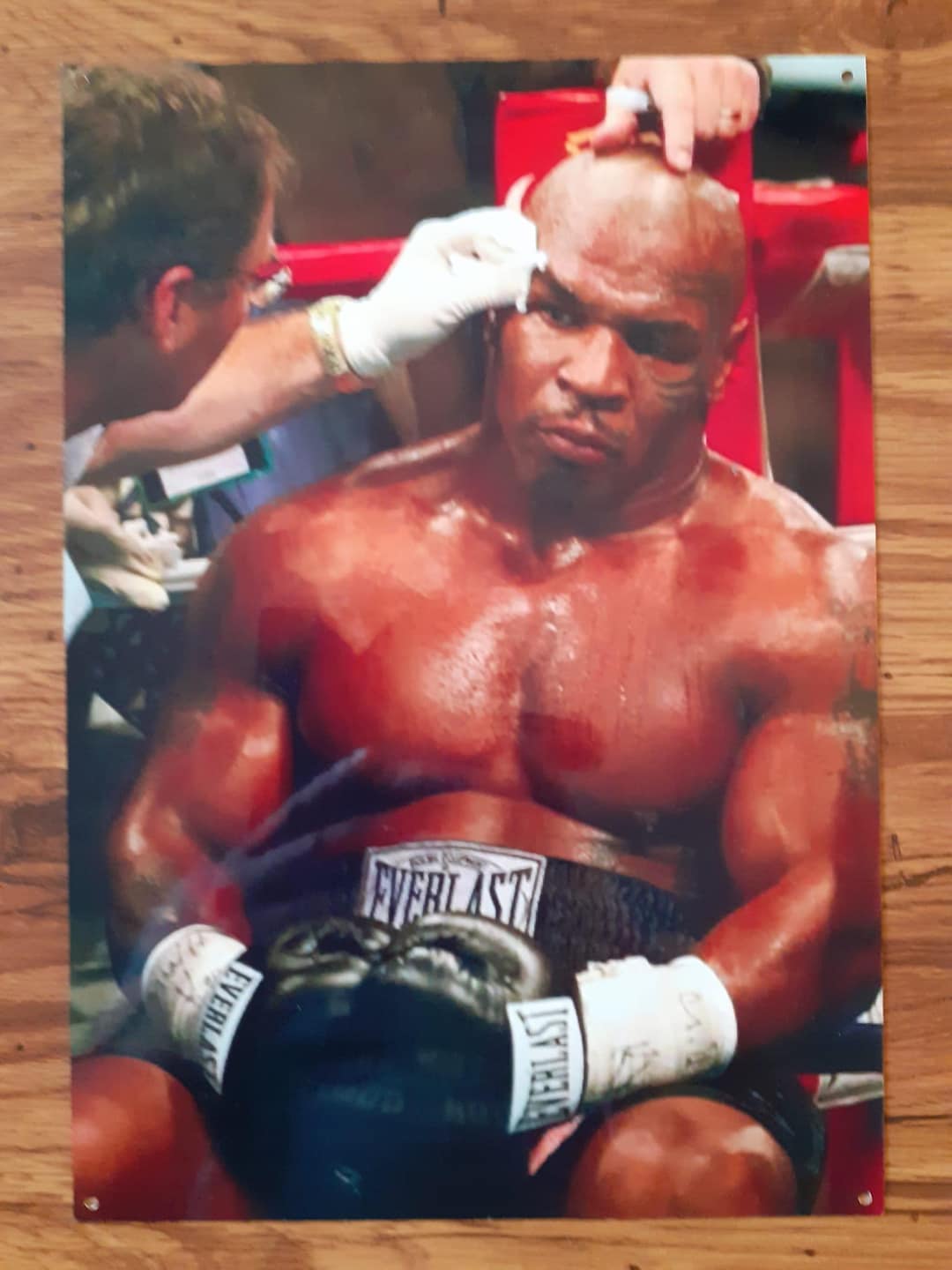 Mike Tyson Iron Mike Boxing Heavyweight Champion A4 Retro Vintage Metal ...