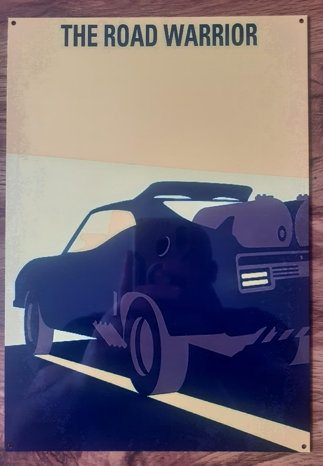 Mad Max Main Force Patrol MFP Interceptor Retro Vintage Metal Movie ...