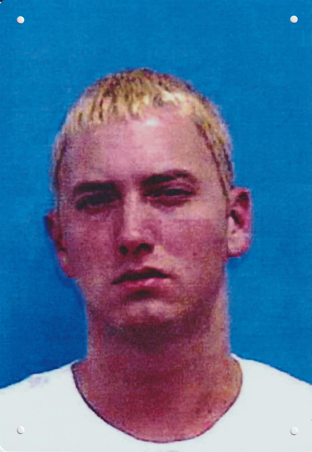 Eminem Marshall Mathers Slim Shady Celebrity Mugshot Police Photo Retro ...