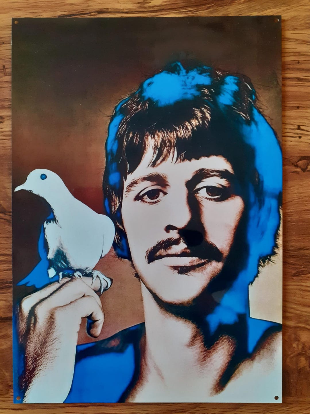 The Beatles Ringo Starr White Album Revolver Retro Vintage Metal Poster ...