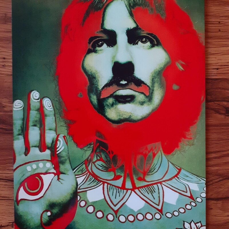 George Harrison Poster - Etsy
