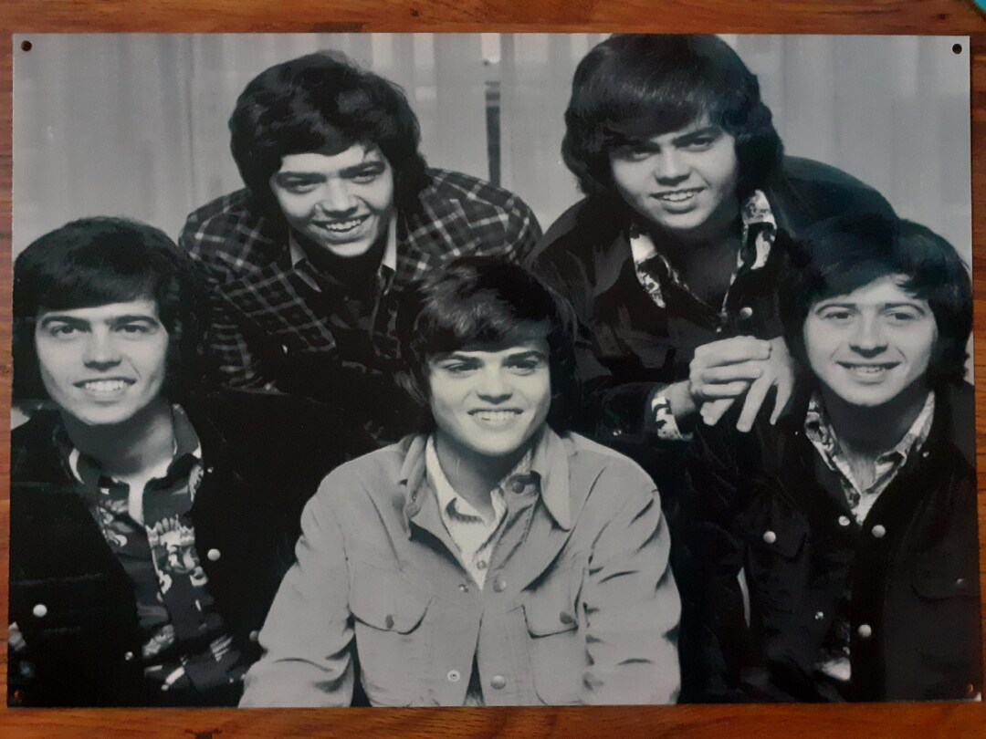 Donnie Osmond the Osmonds Retro Vintage Metal Movie Poster Print Sign ...