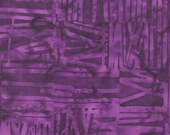 Batik Scratch Purple Lines Anthology Fabric - Etsy