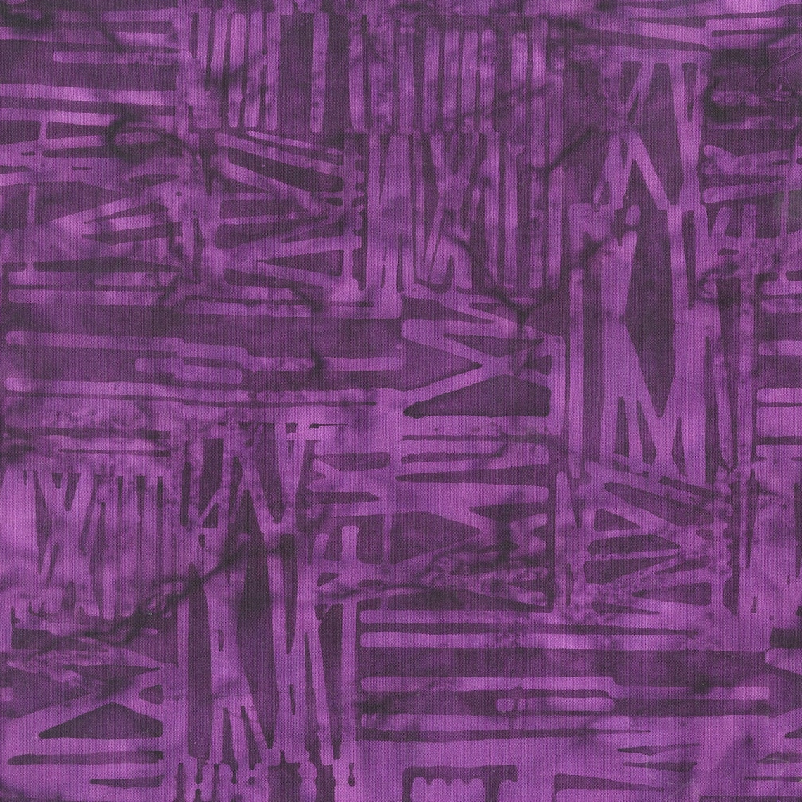 Batik Scratch Purple Lines Anthology Fabric - Etsy