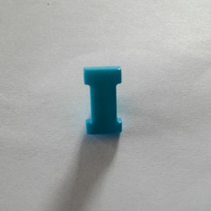 Alphabet Letter I Various Colors Novelty Button 11 Mm - Etsy