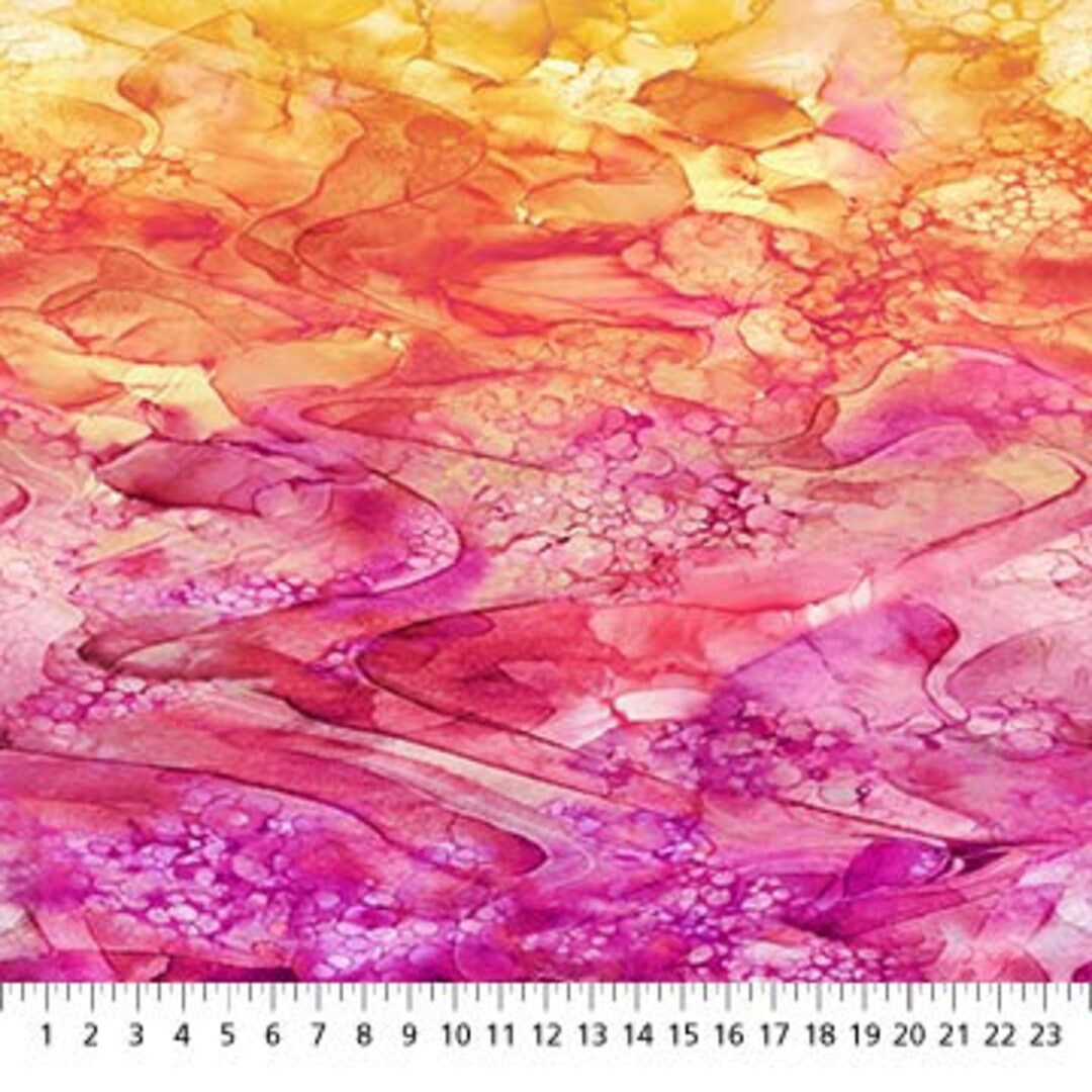 Bliss Ombre Tahitian Sun Northcott Fabric - Etsy