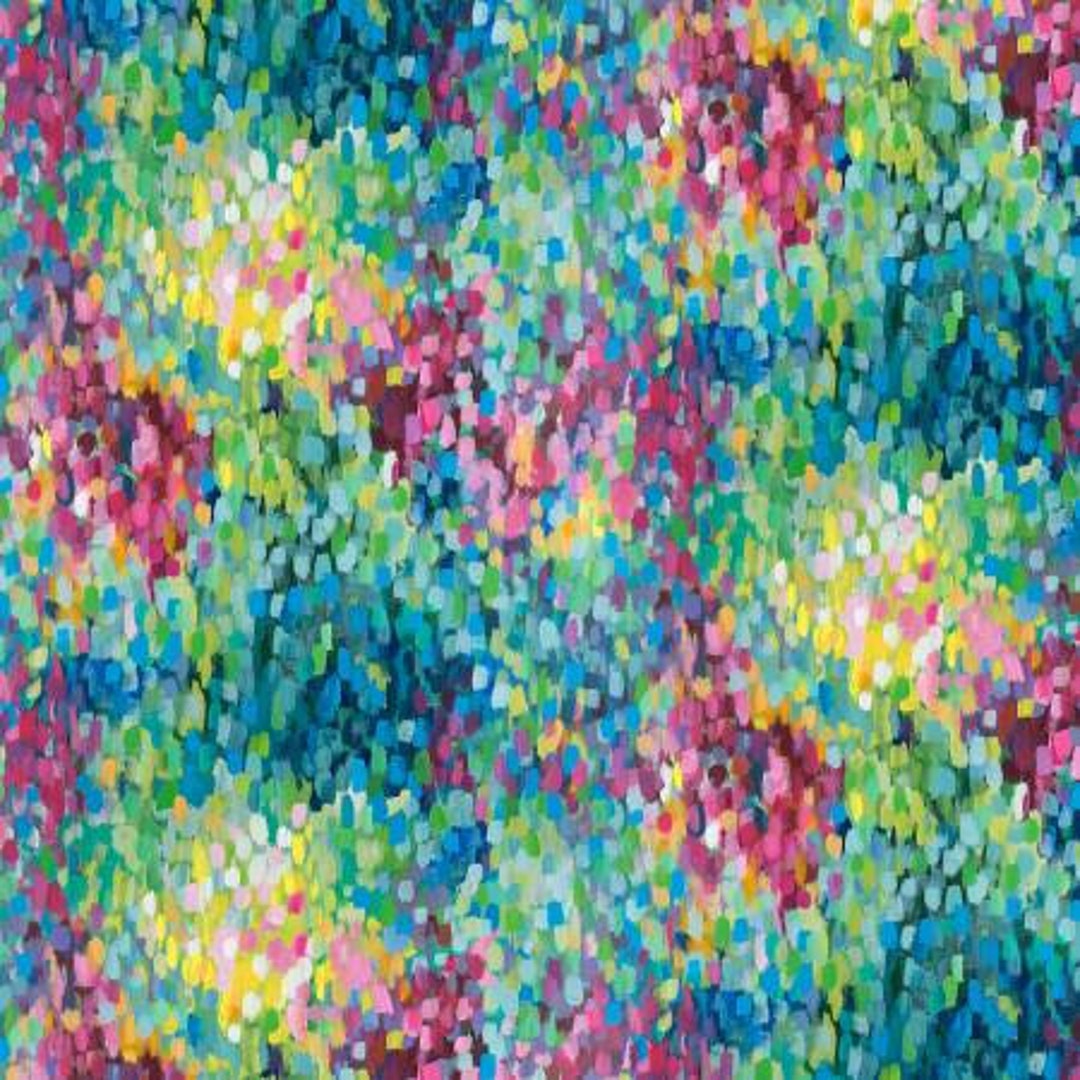 Dotty Paint Spots Multicolor P and B Textiles Fabric - Etsy