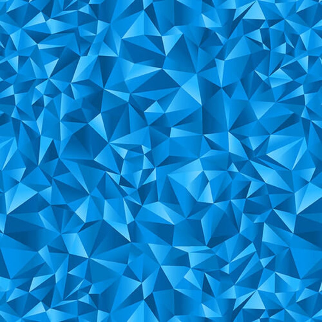 Zircon Blue Birthstone Bling Digital Studio E Fabric - Etsy