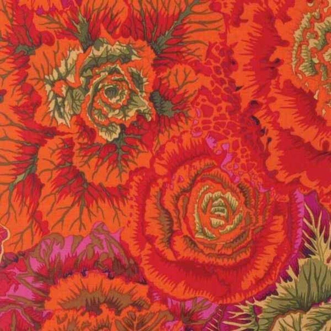 Kaffe Fassett Brassica Rust Phillip Jacobs Free Spirit Fabric - Etsy