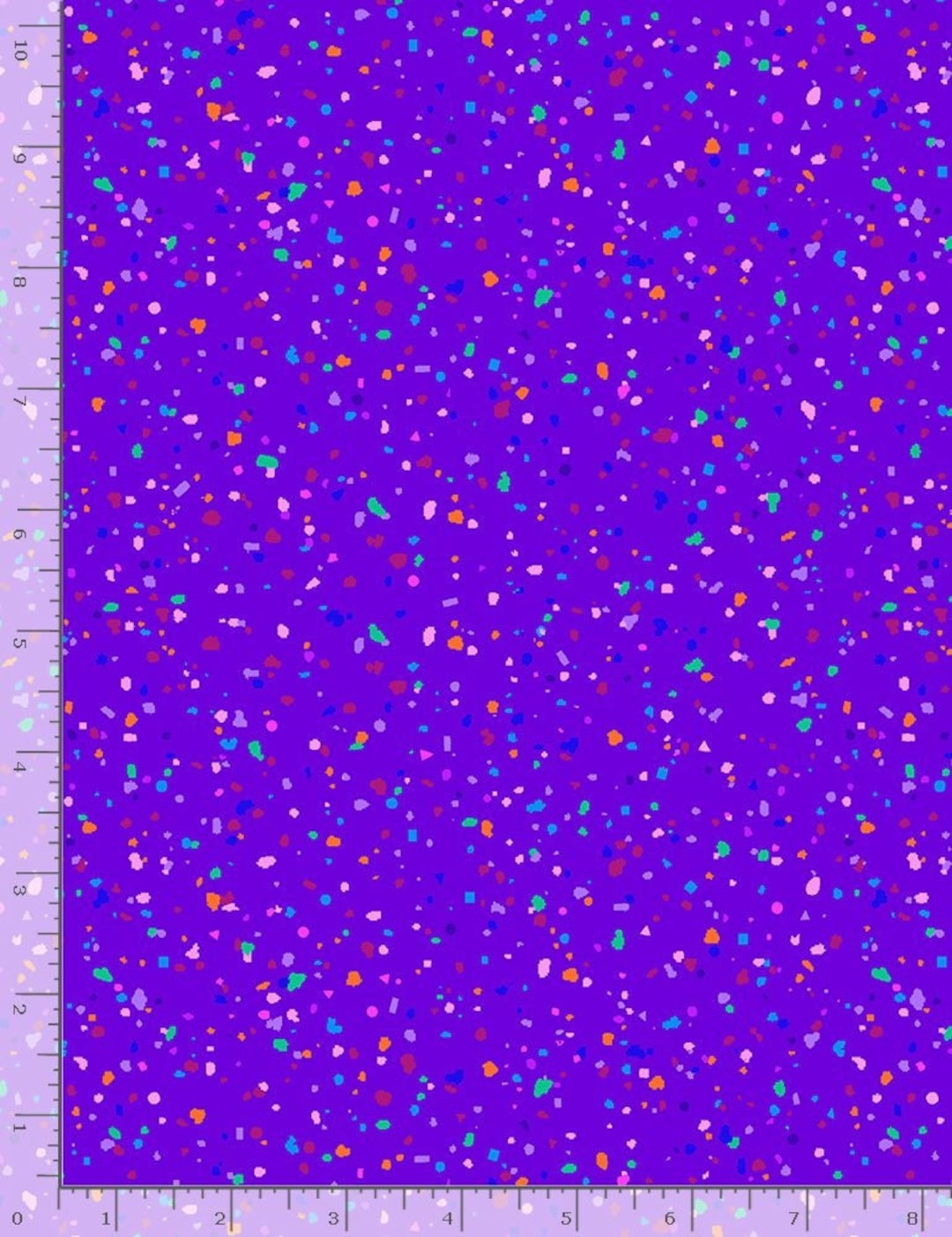 Purple Confetti Blender Timeless Treasures Fabric - Etsy