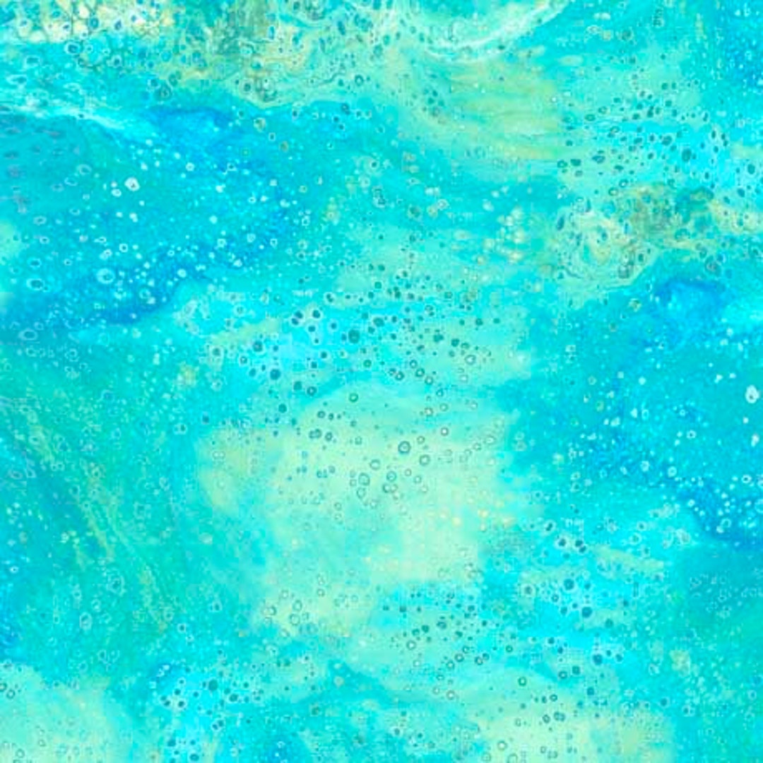 Surge Blue Torrents Quilting Treasures Fabric - Etsy