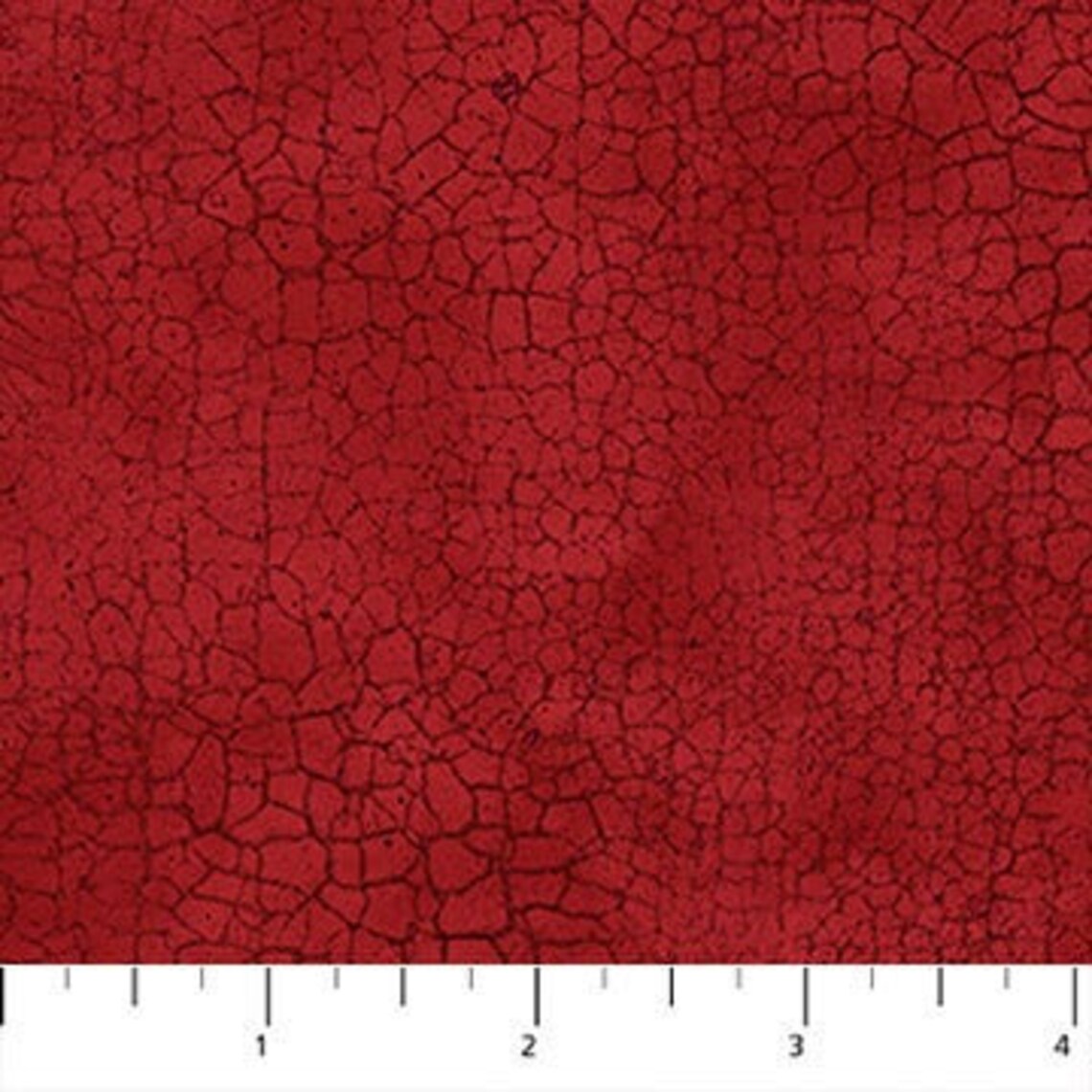 Crackle Red Flannel Northcott Fabric - Etsy
