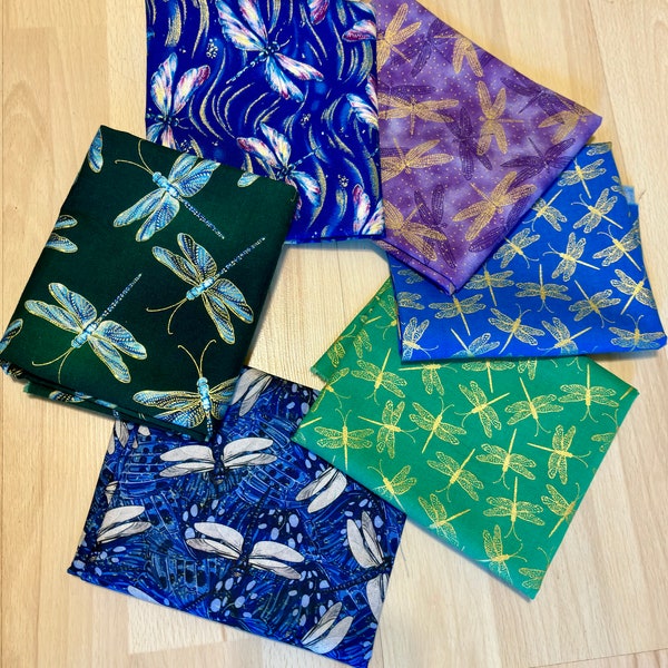 Dragonfly Fabric - Etsy