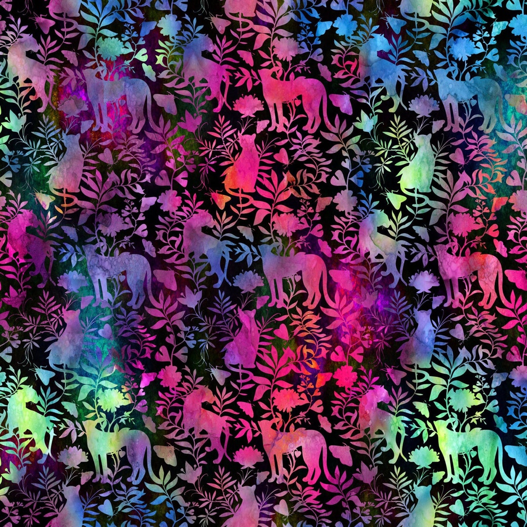 Impressions Jewel Animals Jason Yenter in the Beginning Fabric - Etsy