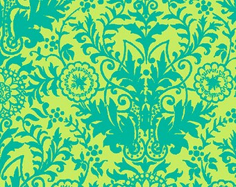 Teal Damask | Etsy