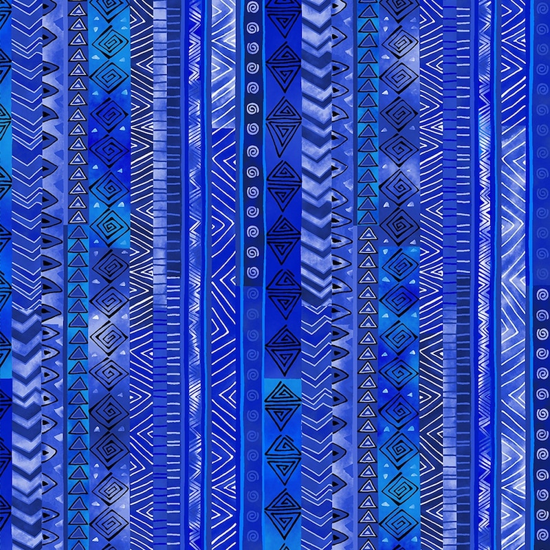 Laurel Burch Blue Stars - Etsy
