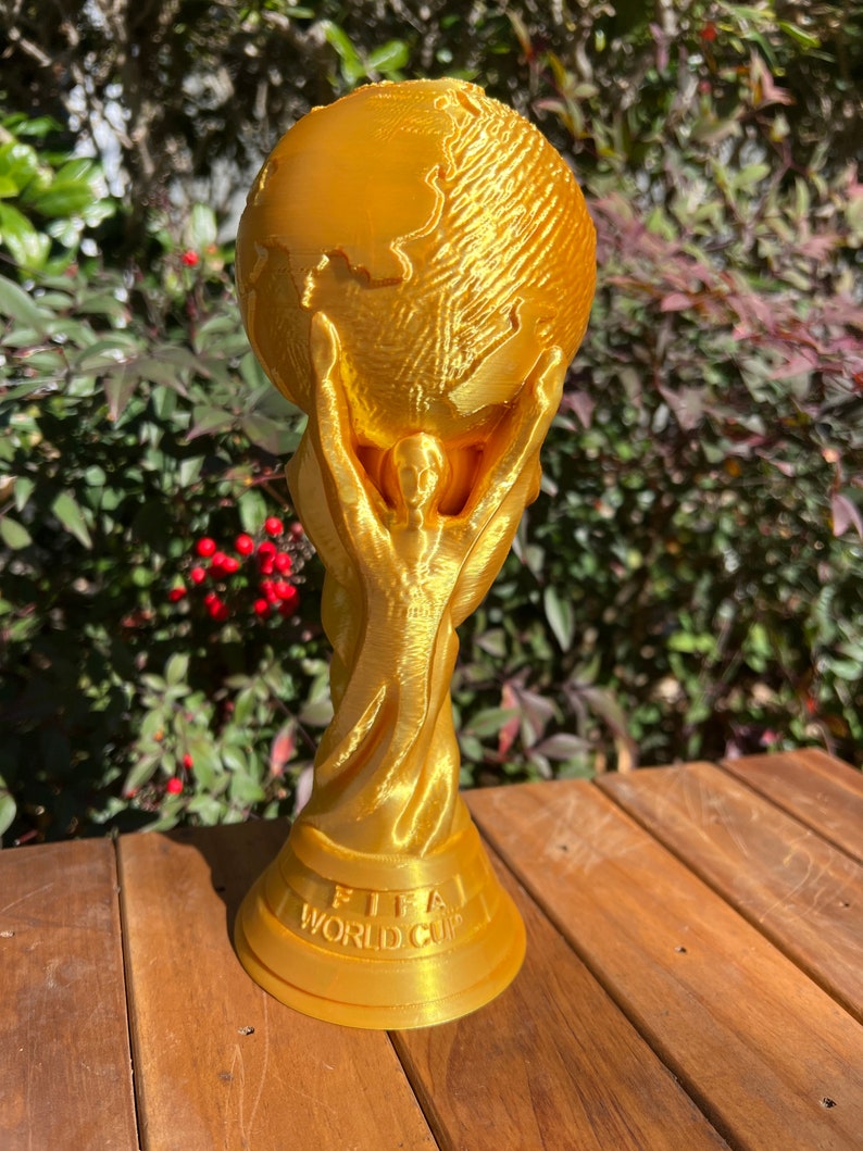 9.5 Soccer Trophy World Cup Replica Trophies 3d Printed Made in Texas ...