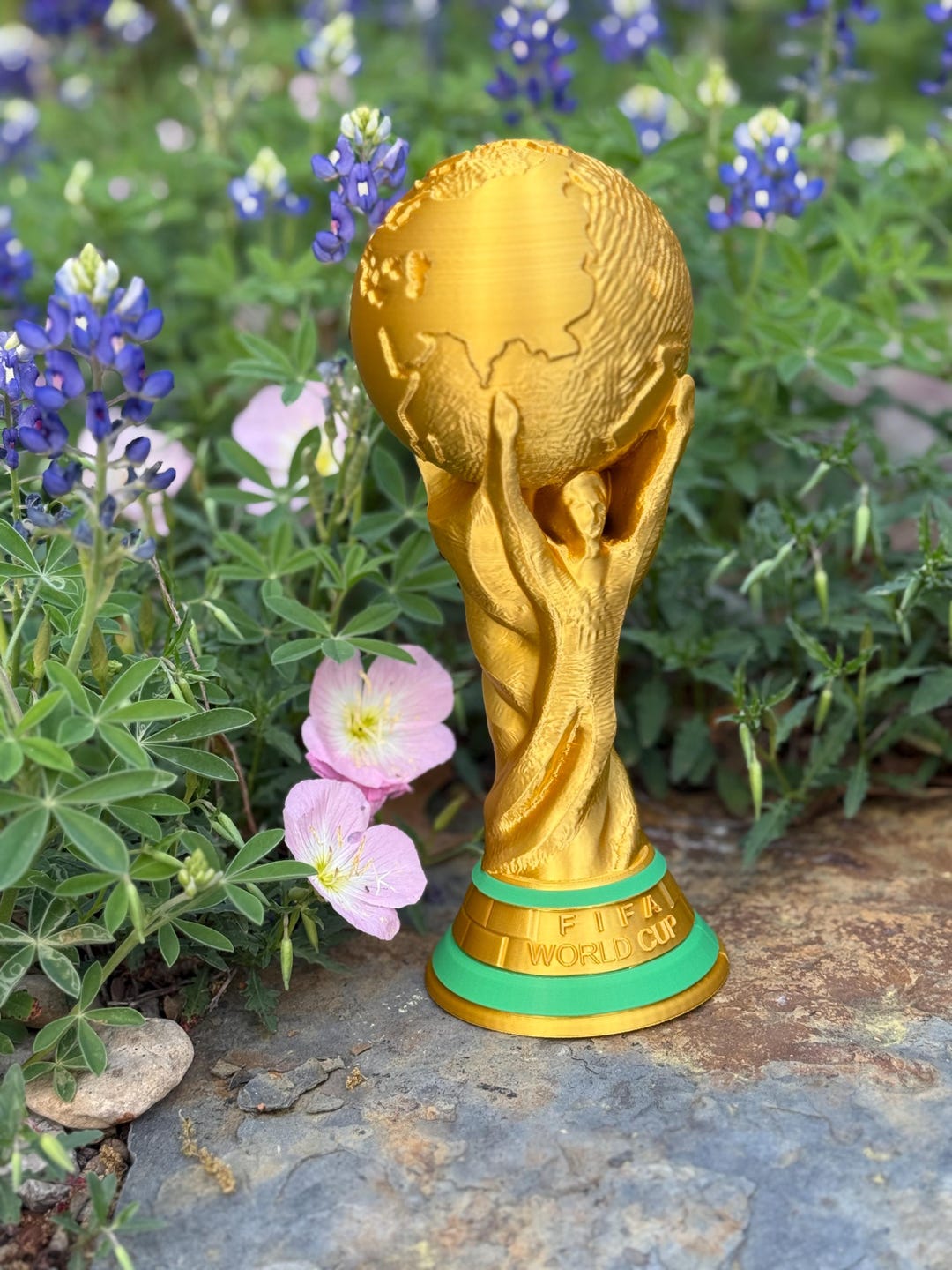 Soccer Award - 8.5" Large Cup Replica Trophy, 3D Printed, Proper Colors ...