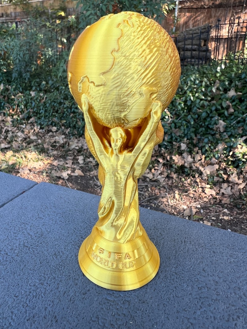 Set of 10 Soccer Party Favors - Mini Cup Replica Trophies, Best Soccer ...