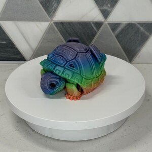 Robotortoise 3D Printed Robot Tortoise Articulated Unique Turtle ...