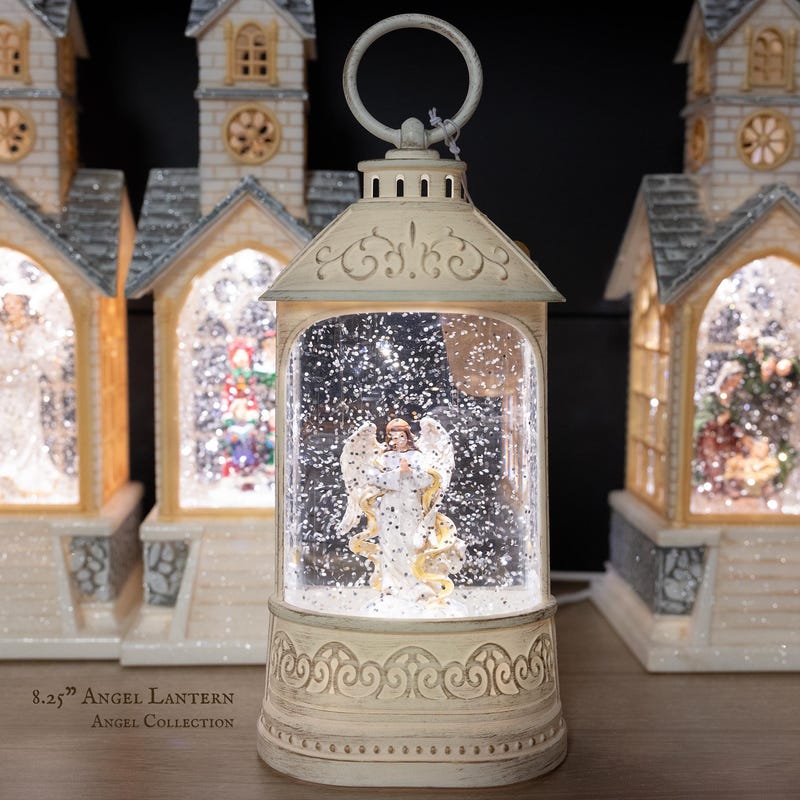 Angel Snow Lantern - Etsy