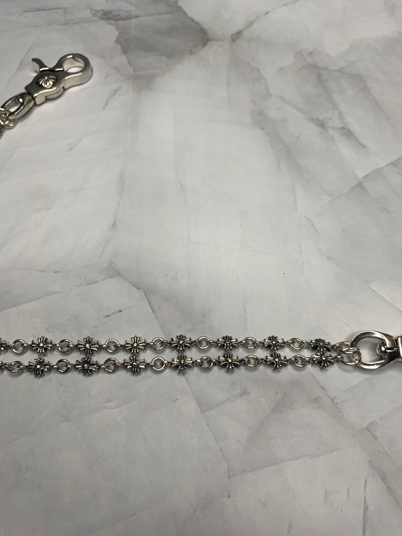 Gothic Y2k Chain Grunge Chrome Hearts Style Wallet Pants Chain Dice ...